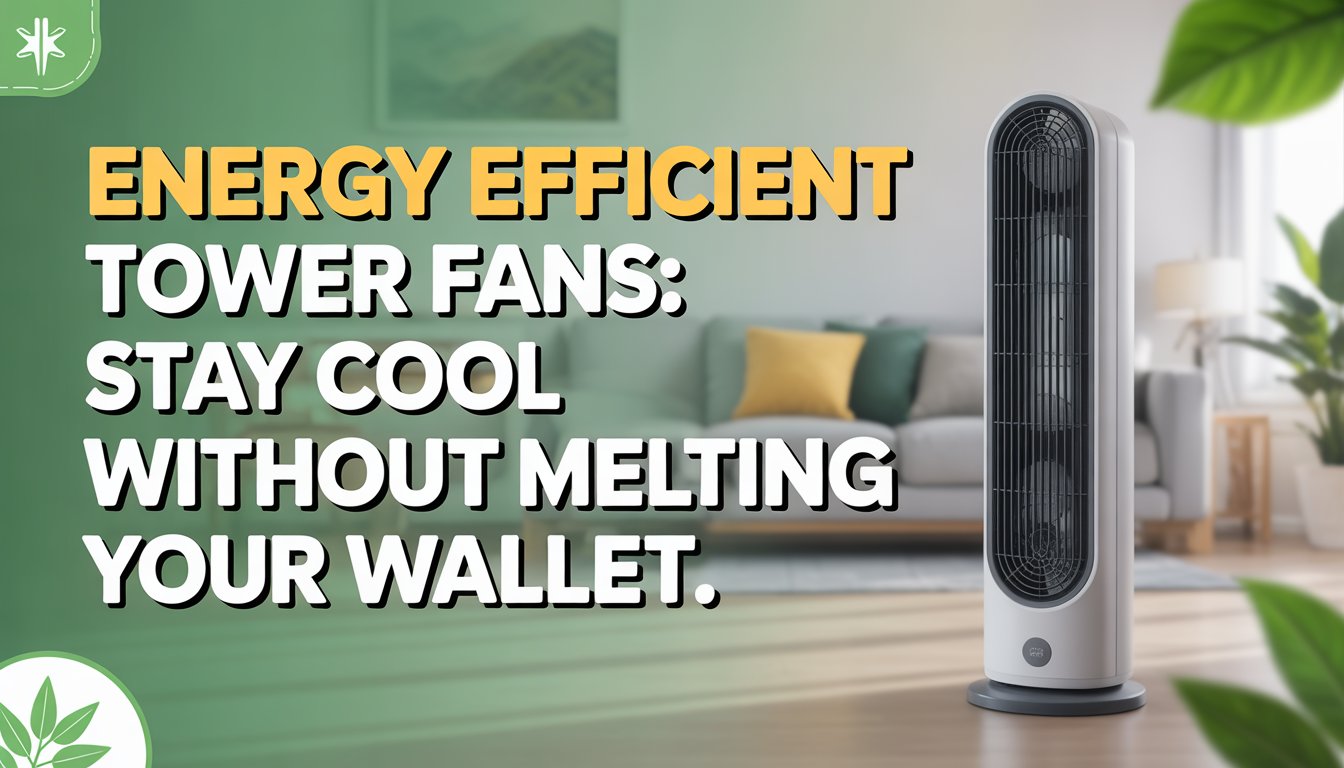 Energy Efficient Tower Fans: Stay Cool Without Melting Your Wallet