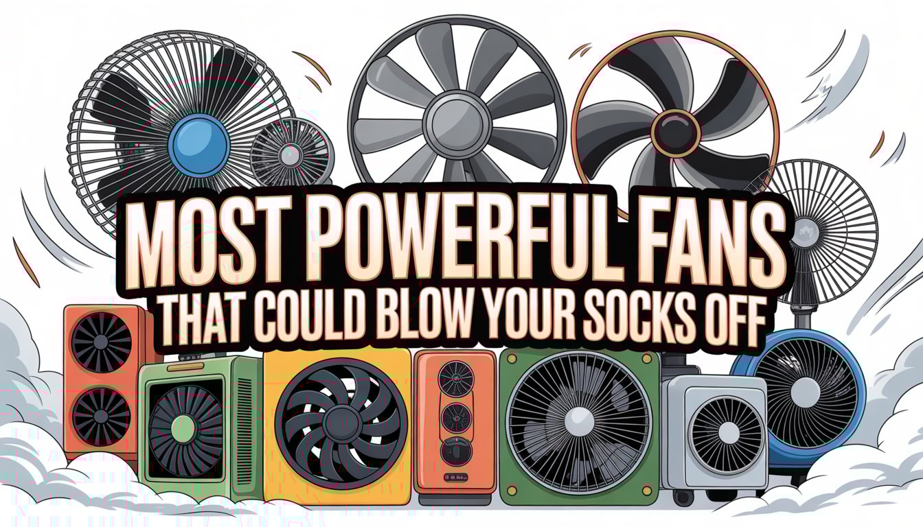 Most Powerful Fans That Could Blow Your Socks Off