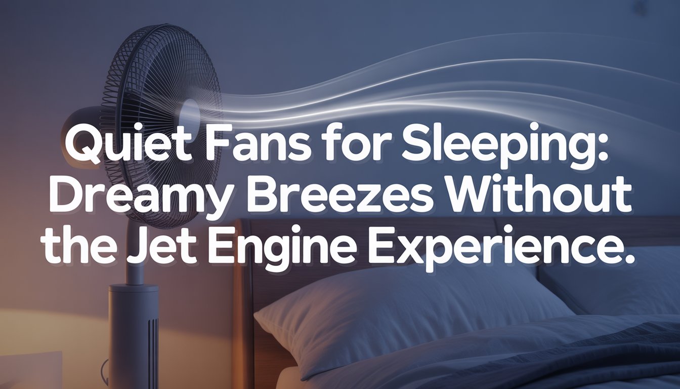 Quiet Fans for Sleeping: Dreamy Breezes Without the Jet Engine Experience