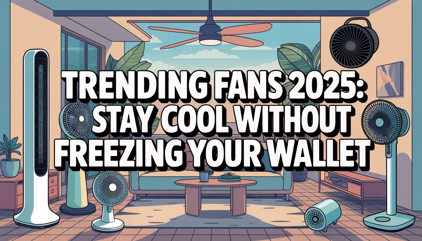 Trending Fans 2025: Stay Cool Without Freezing Your Wallet